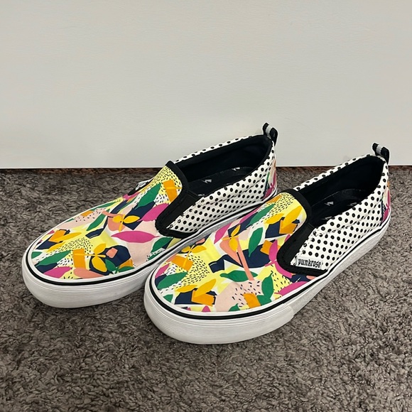 Skechers | Shoes | Punkrose Memory Foam Slip On Sneaker | Poshmark